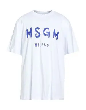 MSGM T-shirt Size Cotton - White