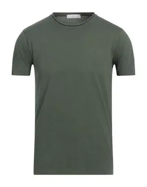 DANIELE FIESOLI Man T-shirt Marigold Size L Cotton Green