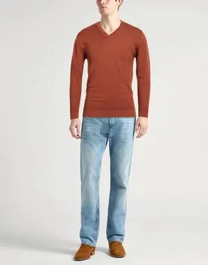 DANIELE FIESOLI Sweater Merino Wool - Red