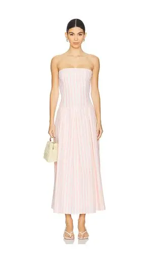MORE TO COME Adley Strapless Maxi Dress