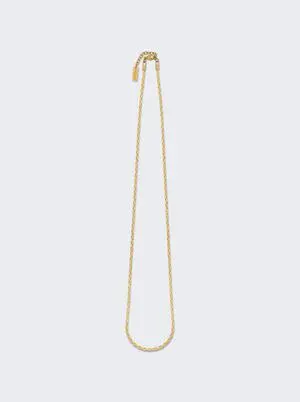 Saint Laurent Cobra Chain Necklace - Gold