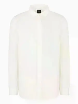 Armani Exchange Organic-linen Shirt