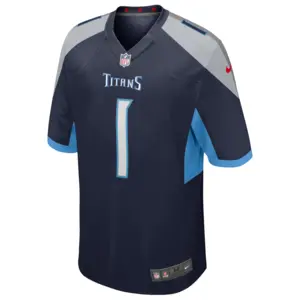 Nike Cam Ward Tennessee Titans Nfl Game Jersey - Blue