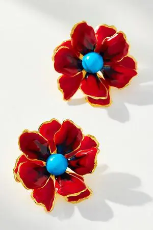 Flower Stud Earrings