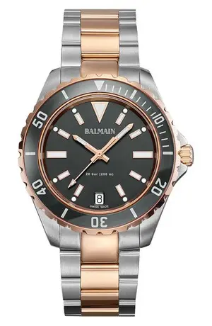 Balmain Ophrys Bracelet Watch - Black/ Two Tone