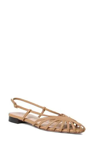 LOEFFLER RANDALL Devon Lattice Slingback Sandal - Dune