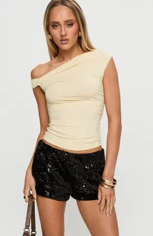 Princess Polly Sequin Micro Shorts