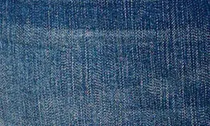 SLINK JEANS Cuffed Denim Shorts - Ruby