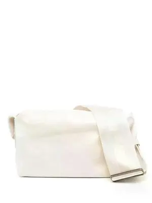 UMA WANG Medium Leather Shoulder Bag - Neutrals