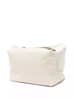 UMA WANG Medium Leather Shoulder Bag - Neutrals