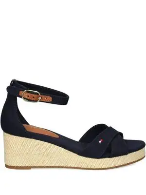 Tommy Hilfiger 60mm Crossover-strap Wedge Espadrilles