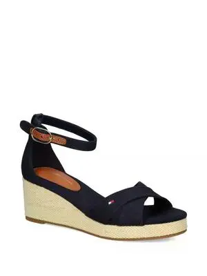 Tommy Hilfiger 60mm Crossover-strap Wedge Espadrilles