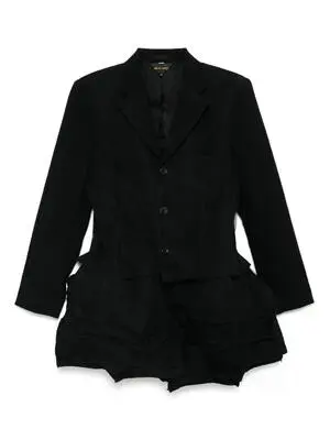 Comme Des Garçons Asymmetric Hem Blazer