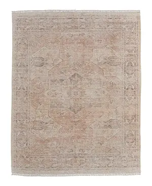FEIZY Caldwell 8977f Area Rug, 5' X 7'6 - Orange/ivory