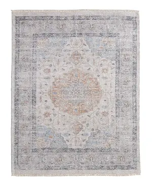 FEIZY Caldwell 8980f Area Rug, 5' X 7'6 - Ivory/blue