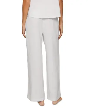 Eberjey Linen Blend Relaxed Pajama Pants
