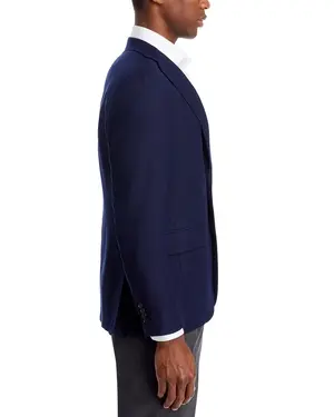 Canali Capri Textured Slim Fit Sport Coat