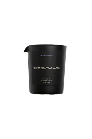 Kiki De Montparnasse Large Massage Oil Candlelavender - Black