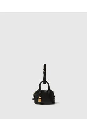 Stella McCartney Ryder Airpods Case Keychain - Black