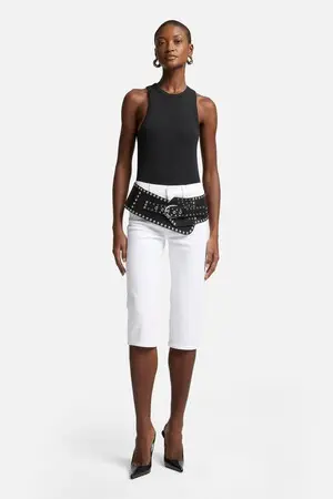 7 For All Mankind Slim Illusion Capri