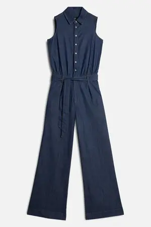 7 For All Mankind Denim Jumpsuits