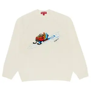 Supreme Snowmobile Sweater - Cream