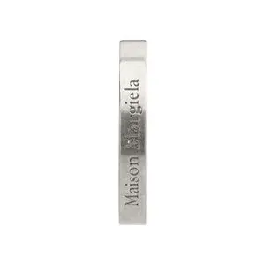 MAISON MARGIELA Logo Band Ring - Silver