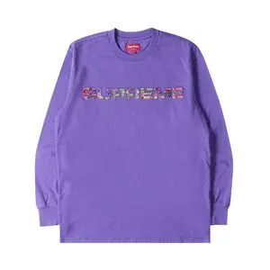 Supreme Meta Logo Long-sleeve Top - Purple