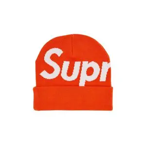 Supreme Logo Beanie - Orange
