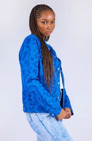 MOKUYOBI Zap Denim Jacket - Planet