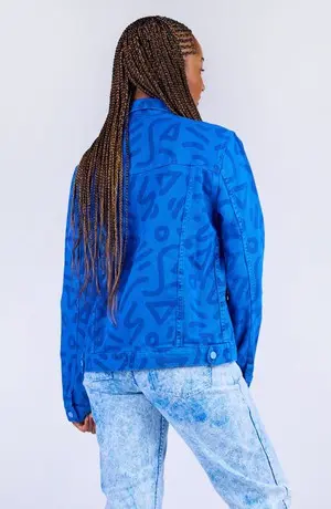 MOKUYOBI Zap Denim Jacket - Planet