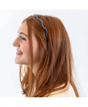 HEADBANDS OF HOPE Wavy Beaded Headband