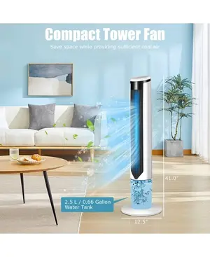 MECALE Portable Evaporative Air Cooler For Room