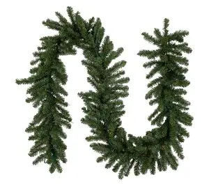 NORTHLIGHT Pre-lit Pine Artificial Christmas Ga Land 9' X 12 - One-color