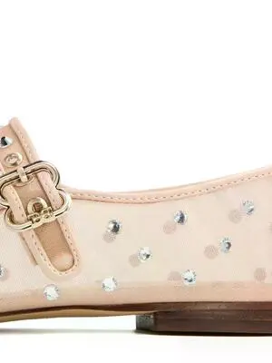 Sam Edelman Michaela Shine Mary Jane Ballet Flats