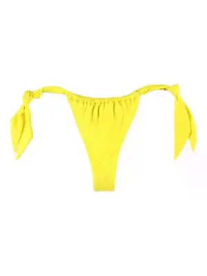 LET'S SWIM Triangle Bikini Set - Yellow