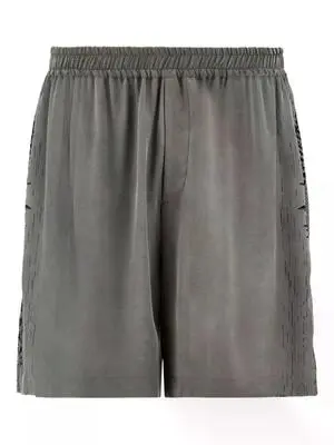 FERRAGAMO Silk Bermuda Shorts