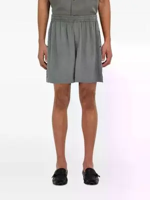 FERRAGAMO Silk Bermuda Shorts