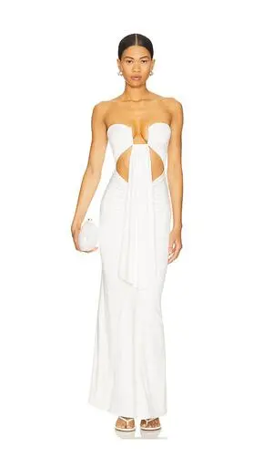 Superdown Rosy Maxi Dress - White