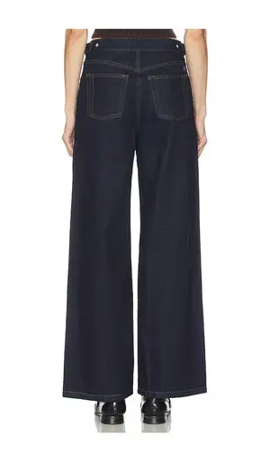 Still Here Buckle Wide Leg Jeans