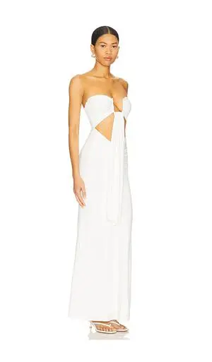 Superdown Rosy Maxi Dress - White