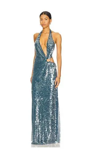 Misha Collection Sequin Devon Dress