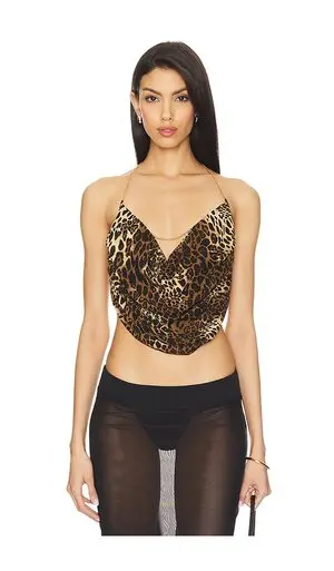 Superdown Kaylin Halter Top