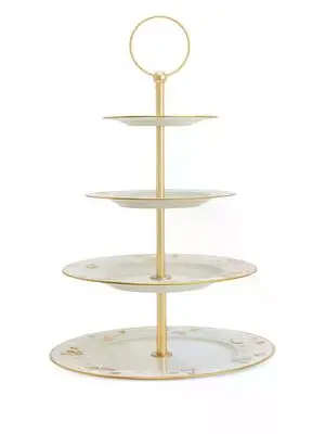 VILLARI Taormina Cake Stand - White