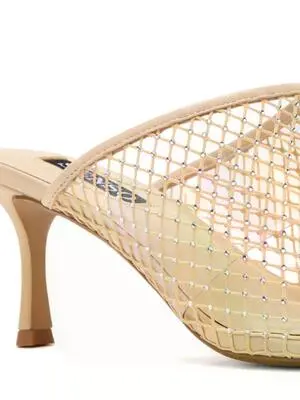 Senso 70mm Pam Heeled Mules - Neutrals