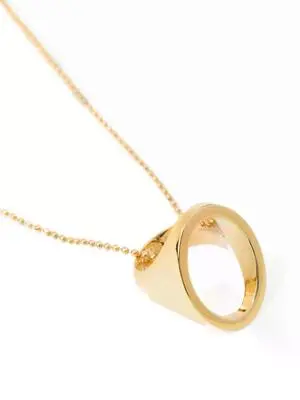 MAISON MARGIELA Ring-charm Necklace