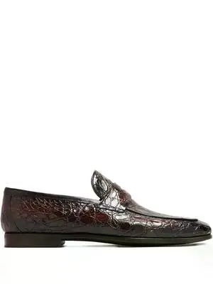 Magnanni Embossed Loafers