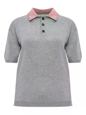 Marni Jersey Polo Top