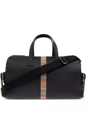 Paul Smith Leather Holdall - Black
