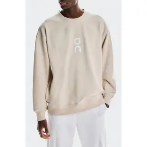 On Club Crewneck Cotton Blend Sweatshirt